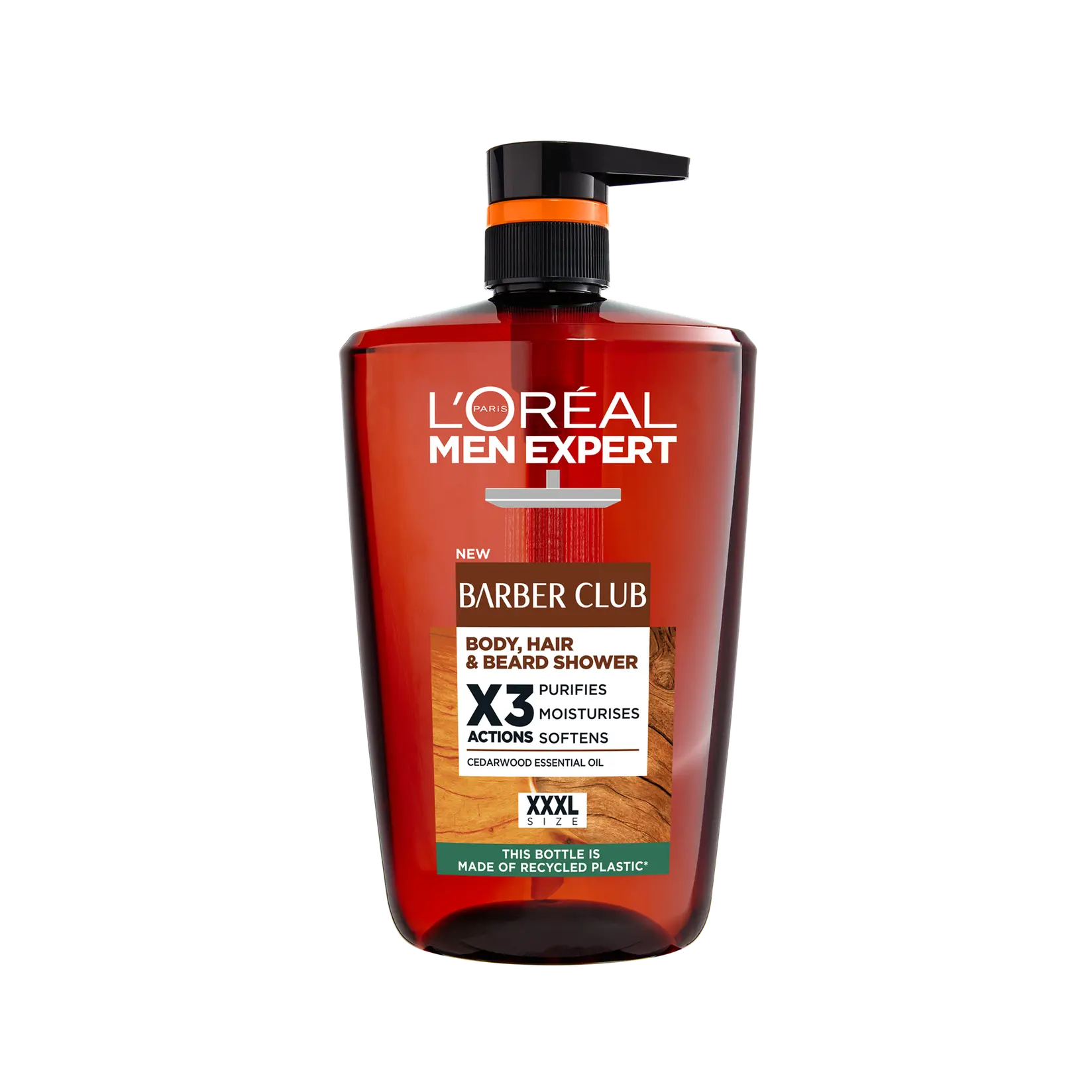 L'oreal Gel za tuširanje Barber Мen expert, 1000ml