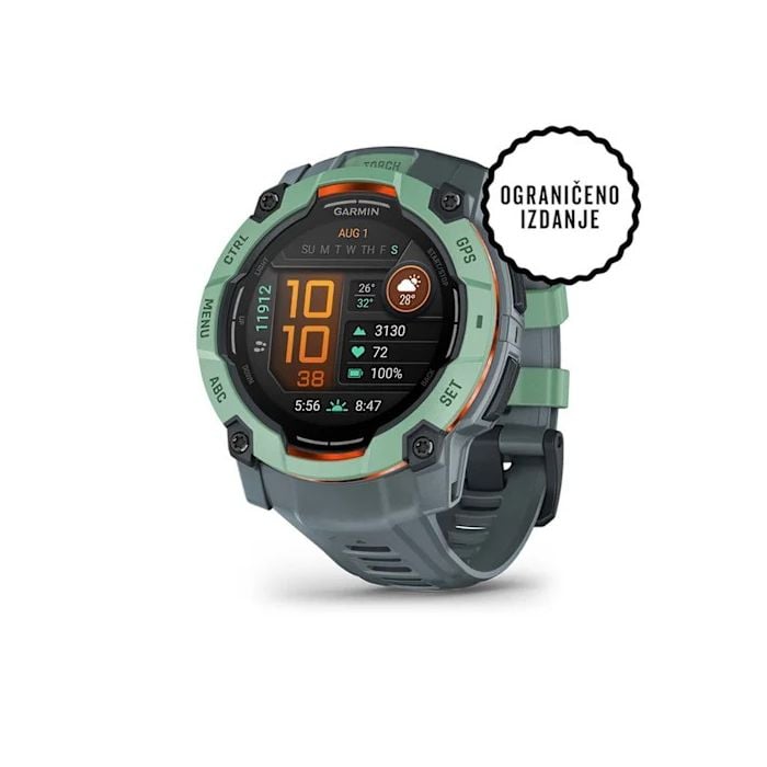 Pametni GPS sat Instinct 3 50 AMOLED Twilight Garmin
Pametni GPS sat Instinct 3 50 AMOLED Twilight Garmin