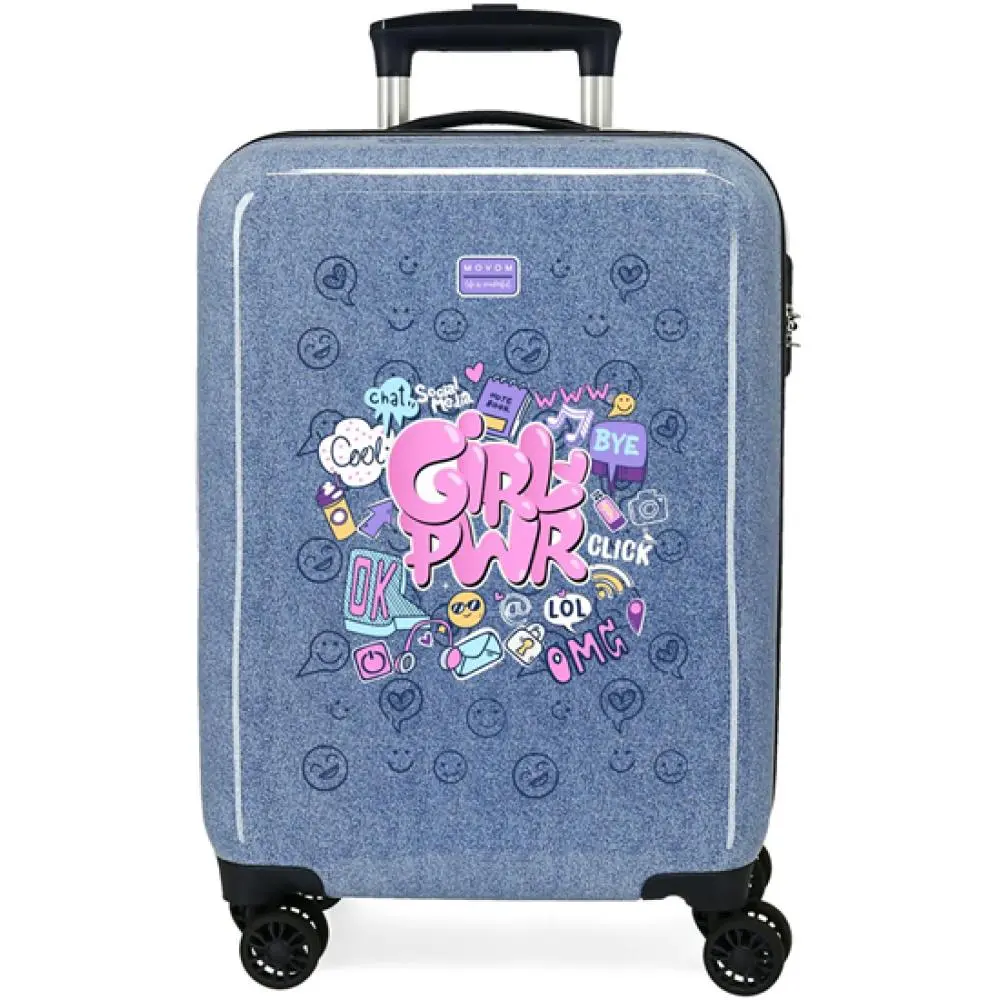 Putni dečiji kofer 55cm Movom Girl Power 30717