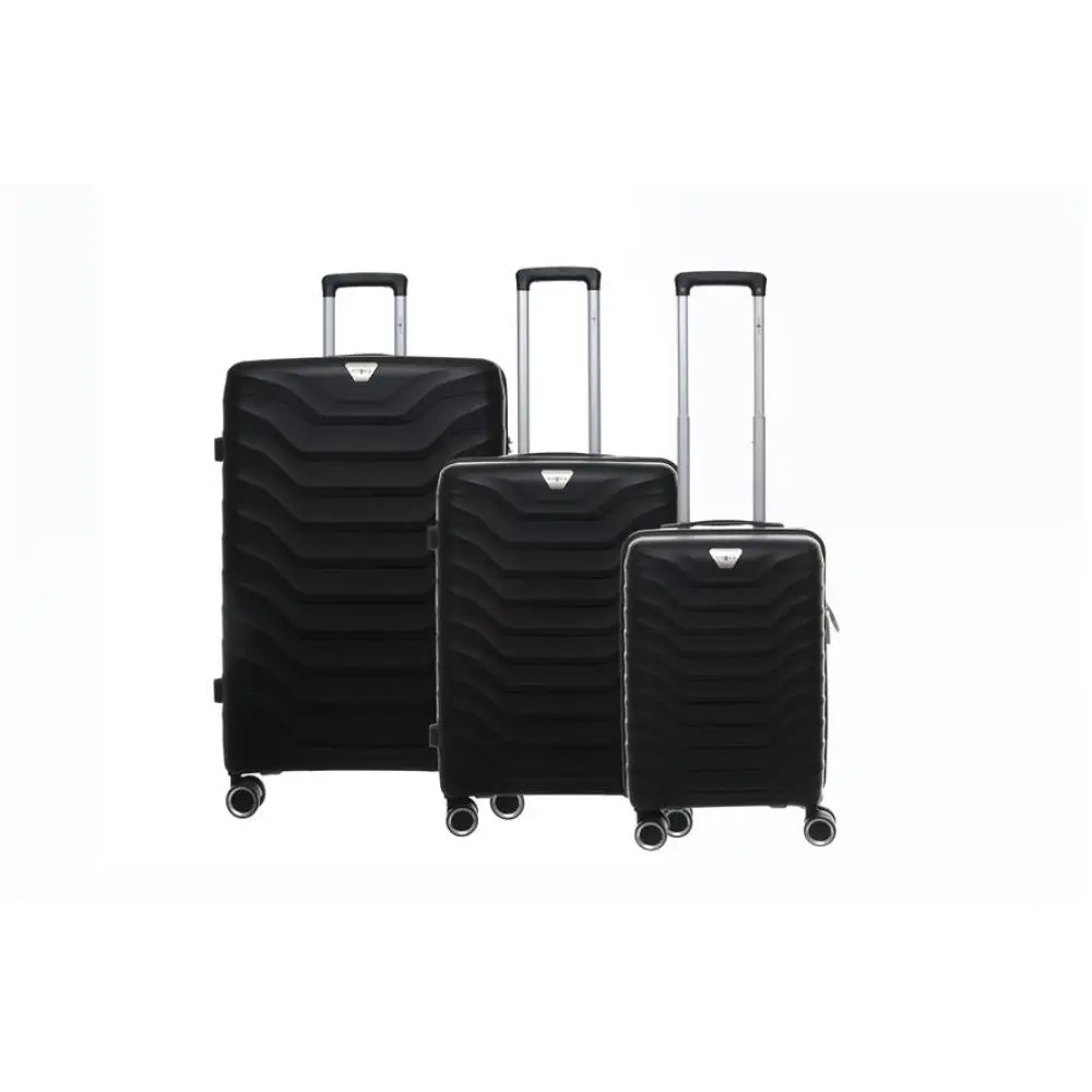 Putni koferi od polipropilena Komplet Enova Longbeach carbon black 526340