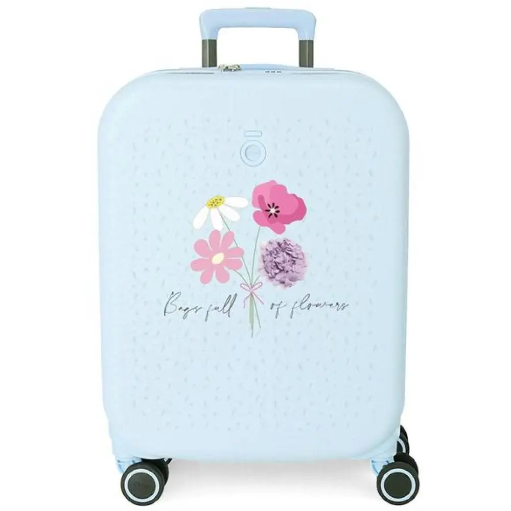 Kabinski kofer 55cm Enso Full Of Flowers sky blue 97791