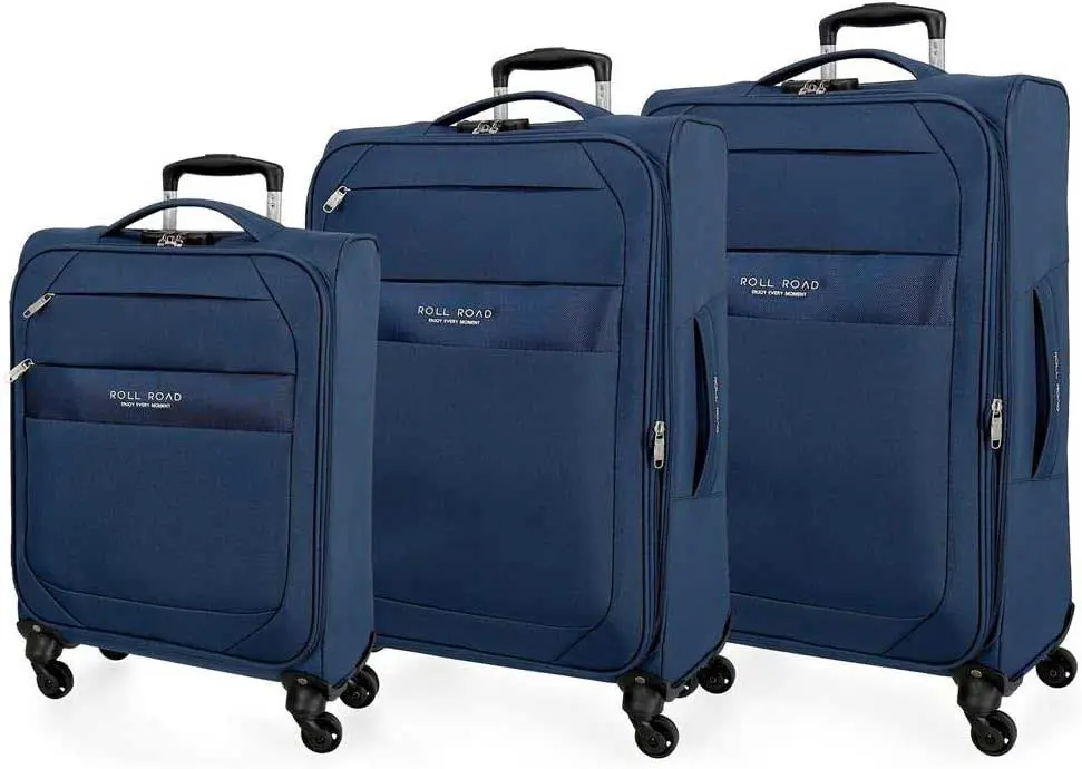 Putni koferi 55cm 66cm 76cm komplet Roll Road Royce blue 50194