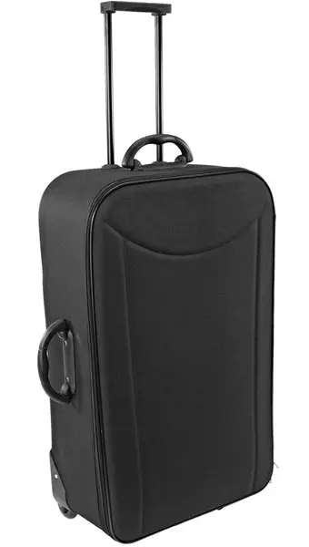 Manji putni kofer Globe Trotter 20x36x56cm crna