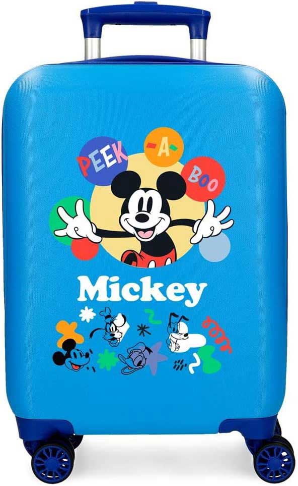 Dečiji kabinski kofer 50cm Disney Mickey Peek-a-boo blue 42213