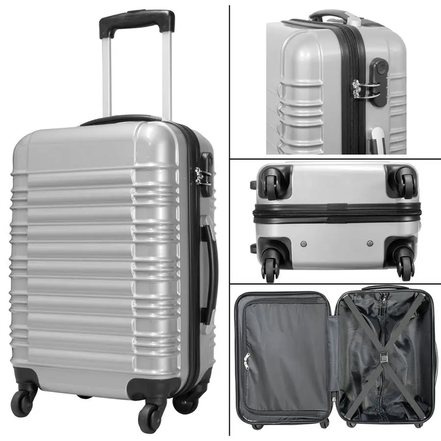 Kofer Za Putovanja Monopol MADAGASKAR ANTHRACITE S - 4 točka
