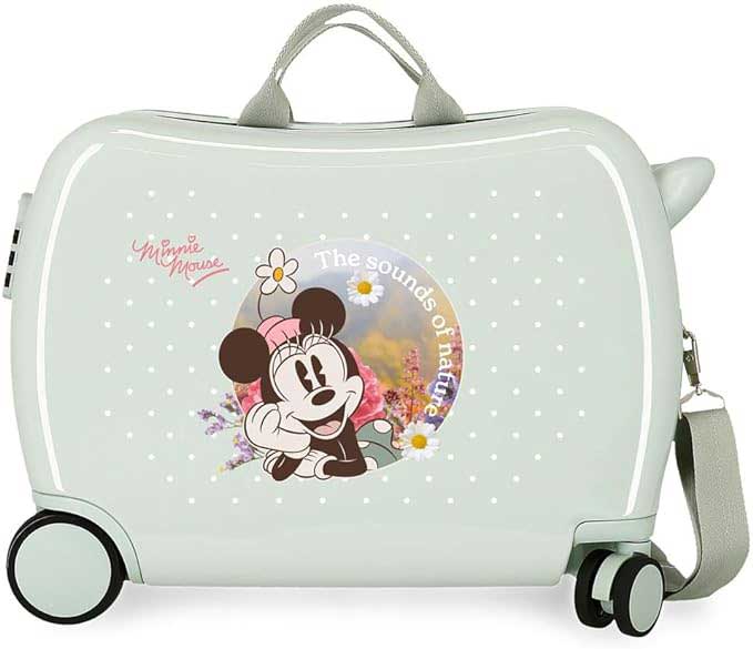 Dečiji putni kofer za vožnju Disney Minnie Wild nature 29698