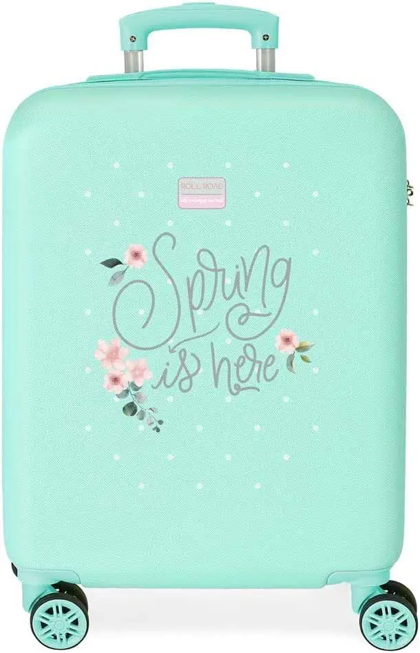 Kabinski kofer 55cm Roll Road Spring is here turquoise 40811