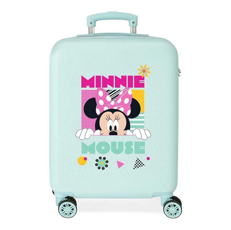 Dečiji kofer 55cm Disney Minnie Geometric turquoise 40211