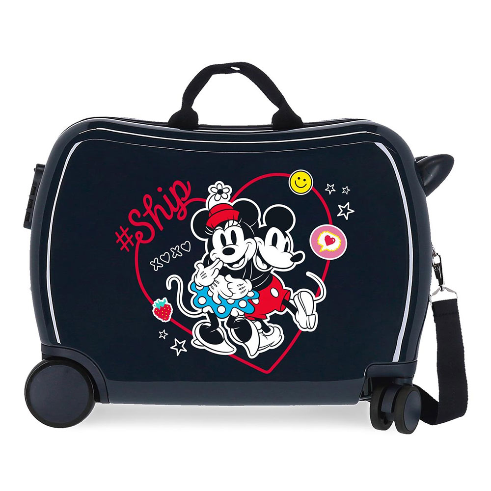 Disney Dečji putni kofer za vožnju Mickey And Minnie Always be kind Navy 44998