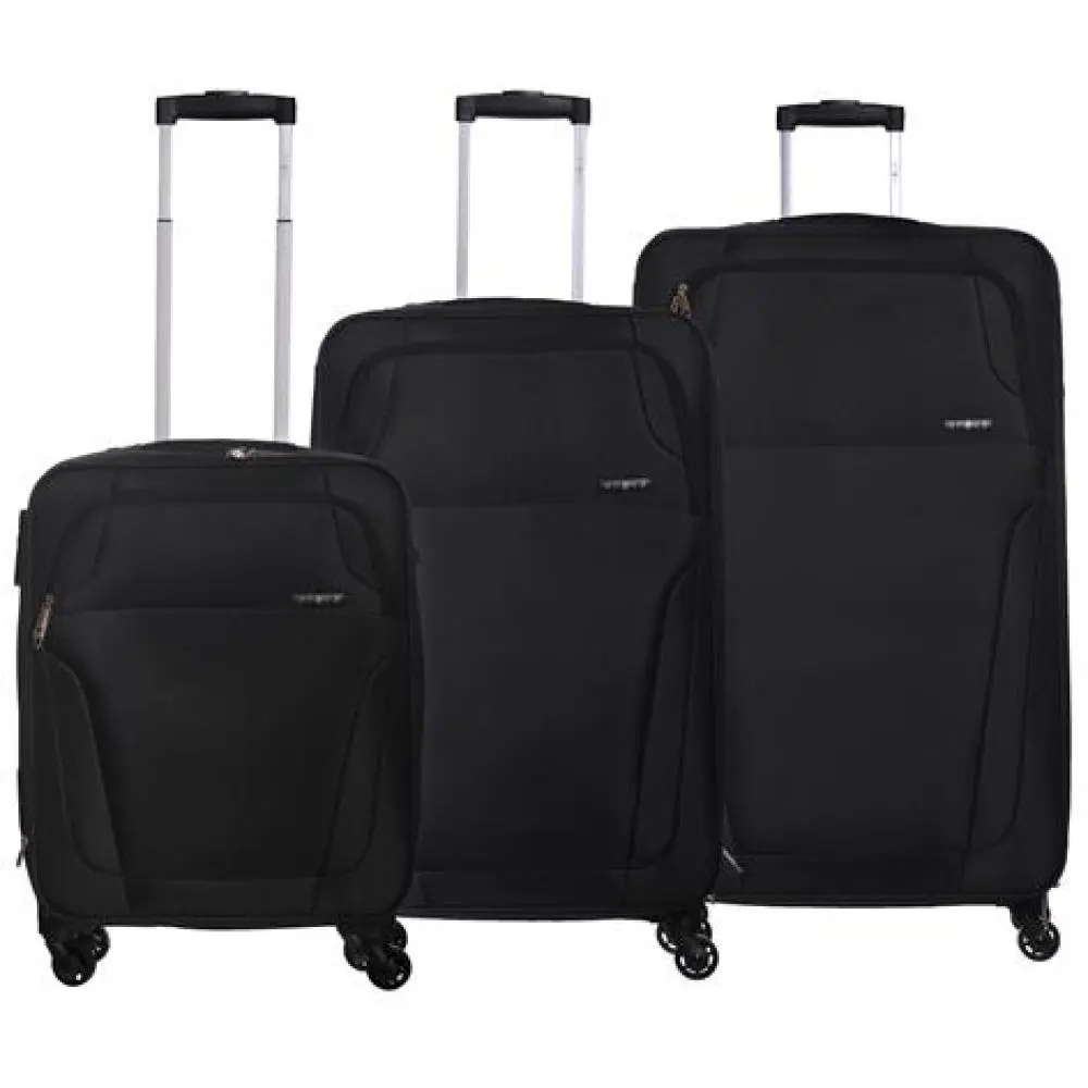 Komplet putnih kofera Enova Vigo black 522140