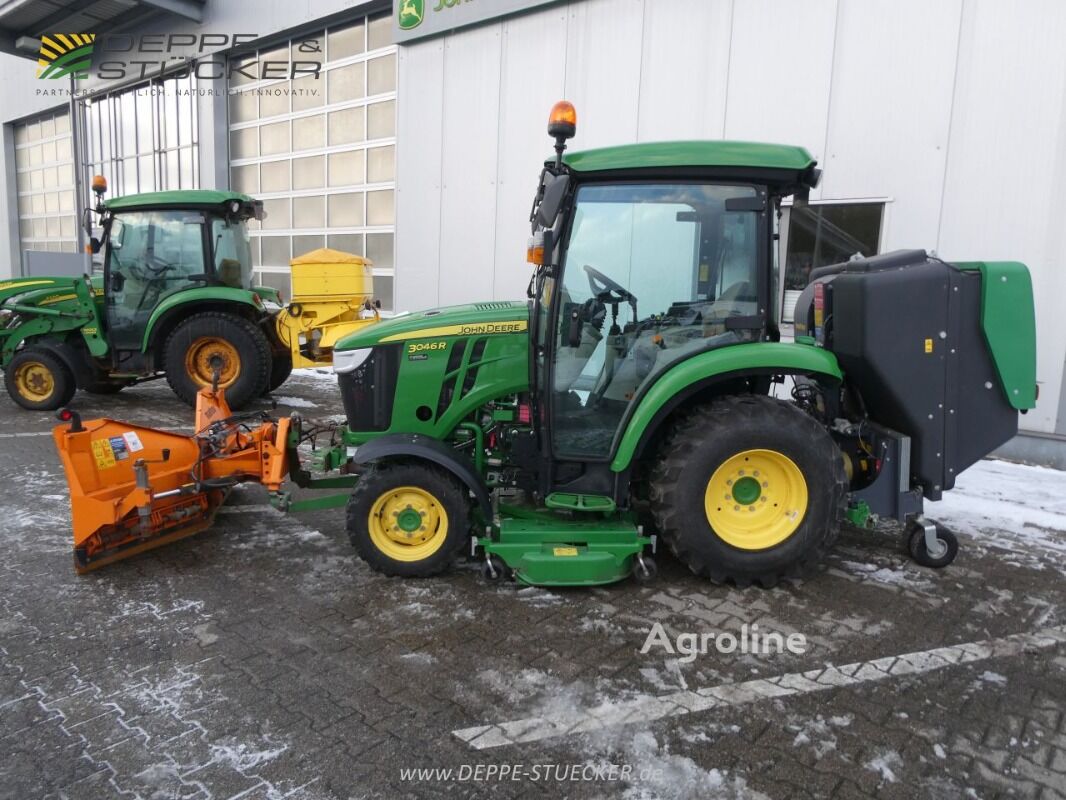 John Deere 3046R mit Schneeschild u.v.m traktor kosilica