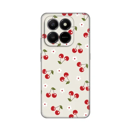 Silikonska futrola - maska print za Honor X7d 4G/400 Smart 5G Cherry and Flowers