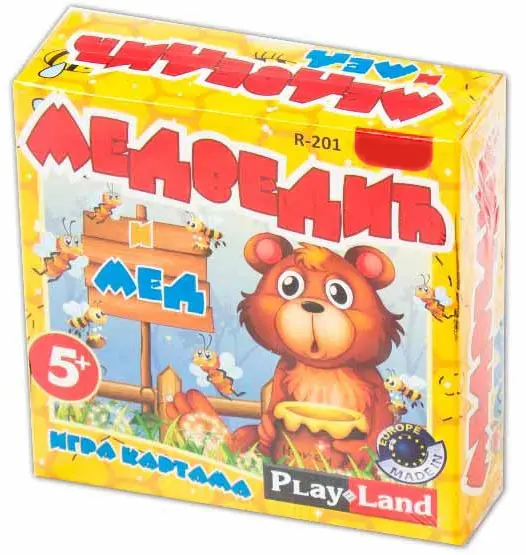 Play Land Društvena igra kartama Medvedić i med PL201