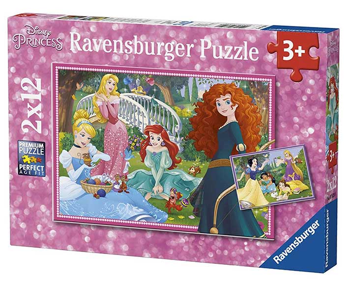 2u1 Slagalice Ravensburger - Disney Princess 07620