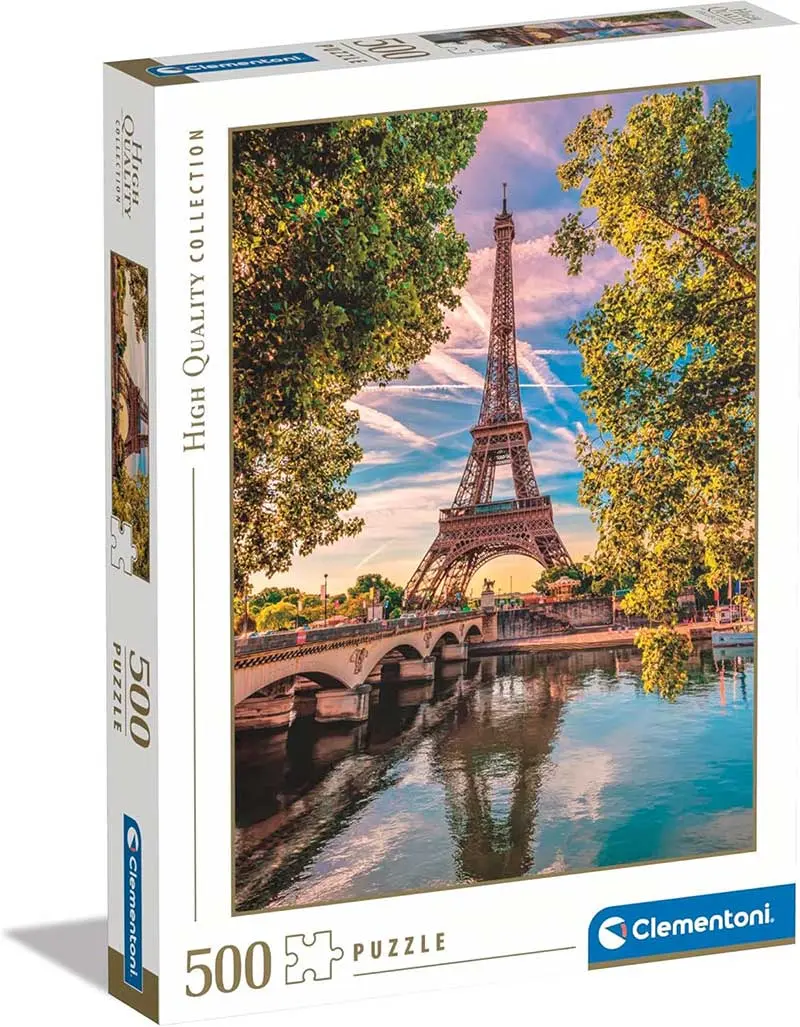 Puzzle slagalica 500 delova Preko reke Sene Clementoni HQC 35524