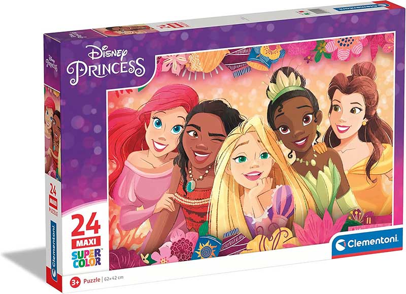 Puzzle slagalice za decu 24 maxi dela Disney Princess Clementoni 24241