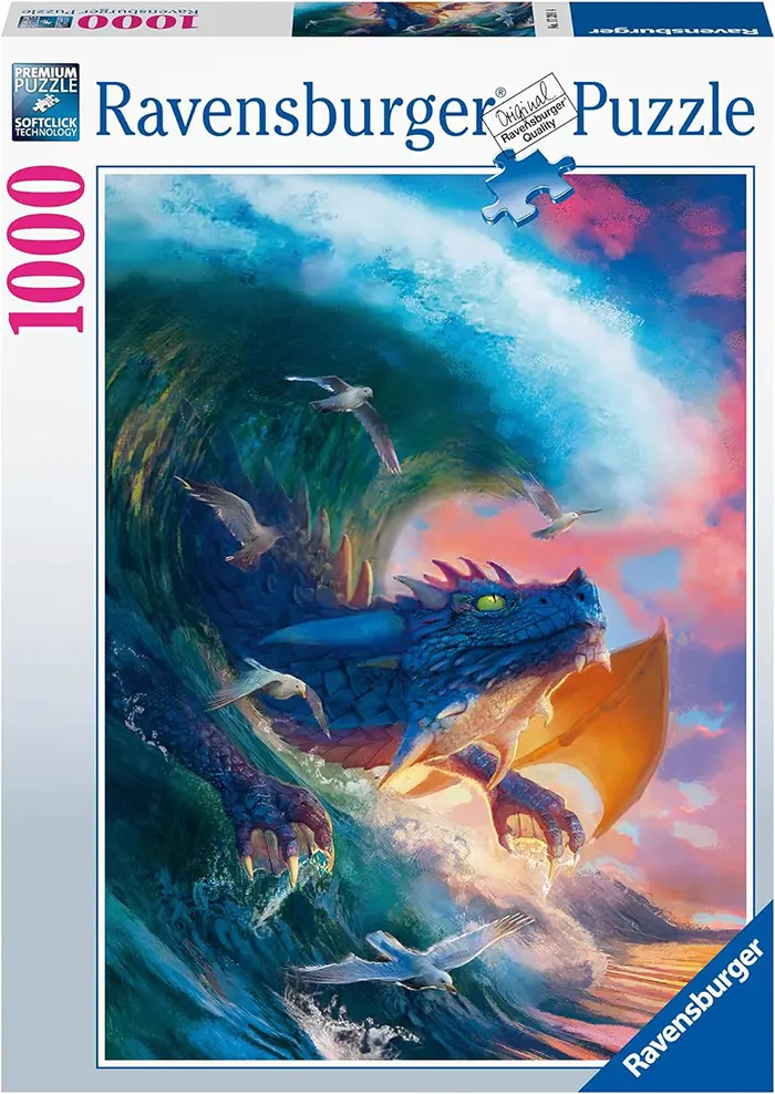 Ravensburger Puzzle slagalica Trka zmajeva 1000 delova 12000622