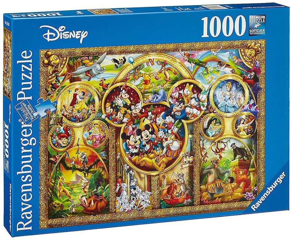 Ravensburger puzzle Disney - Najbolje Diznijeve priče 1000 delova 12000469