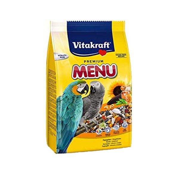 Vitakraft Menu hrana za velike papagaje sa medom 1kg