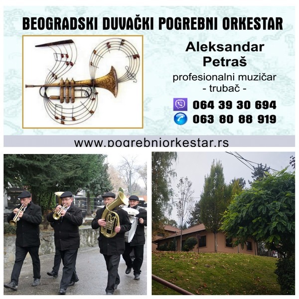 Zvanični duvački pogrebni orkestar pleh muzika za sahrane