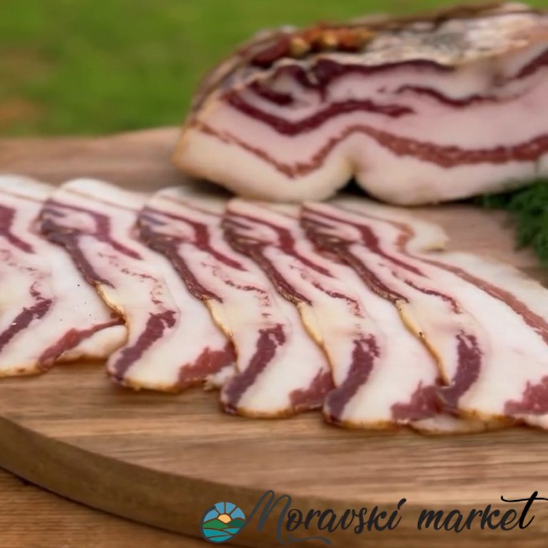 Slanina od moravke 250g-slajs