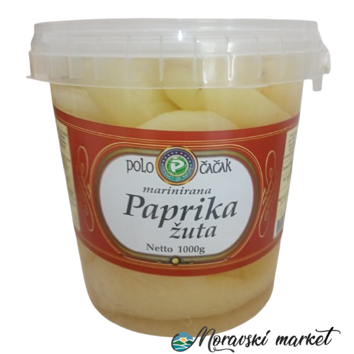 Paprika marinirana žuta 1000g