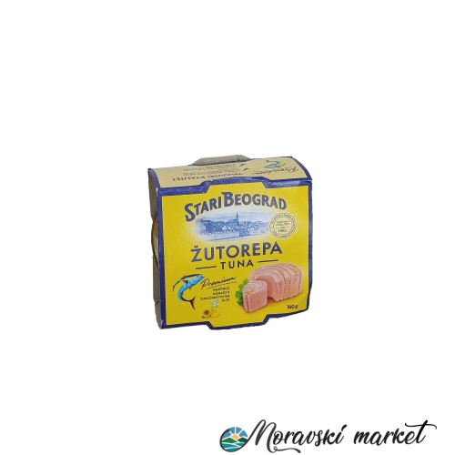 Žutorepa tuna 160g u suncokretovom ulju