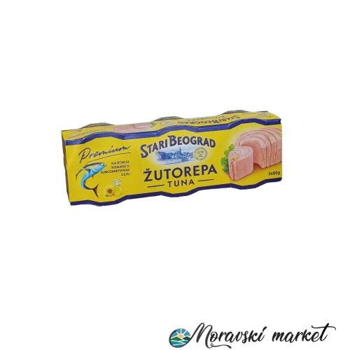 Žutorepa tuna 3x80g u suncokretovom ulju