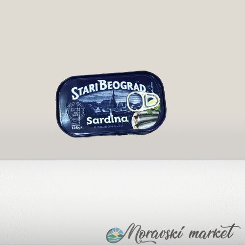 Stari Beograd sardina 125g