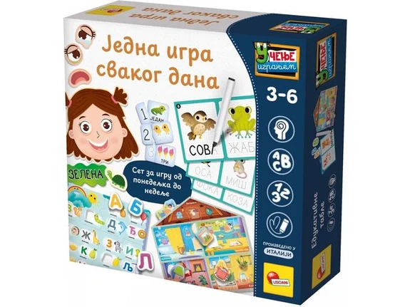 Lisciani Jedna igra svakog dana