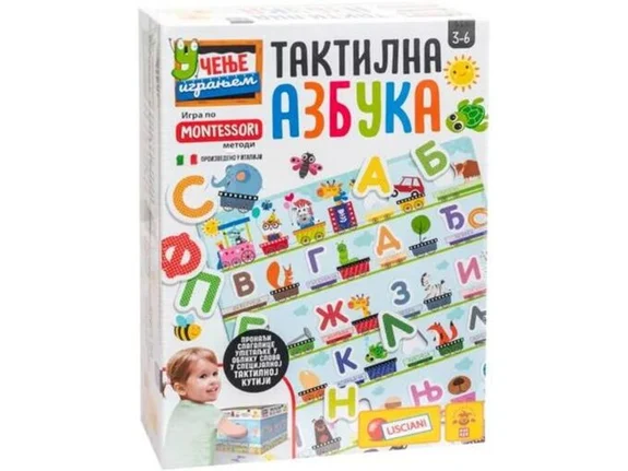 Lisciani Taktilna azbuka