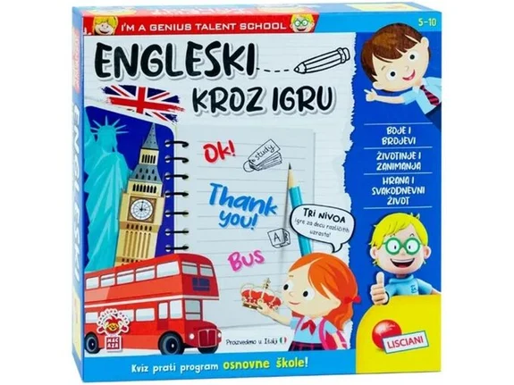 Lisciani Engleski kroz igru