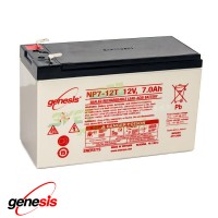 GENESIS | GENESIS NP7-12 12V 7AH SLA VRLA AGM BATERIJA ENERSYS 6FM7 7.2AH