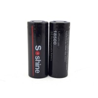 SOSHINE | 18500 1500MAH 3.6V 3.7V LI-ION PUNJIVA BATERIJA LITIJUM