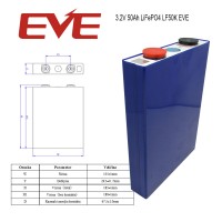 BATERIJA ZA DRON LIFEPO4 | BATERIJA LIFEPO4 3,2V 230AH LF50K SA ADAPTERIMA ZA M6 NAVOJE