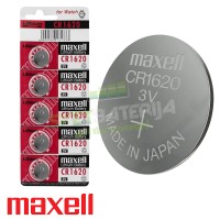 MAXELL | MAXELL 3V CR1620 LITHIUM LITIJUM DUGMASTA BATERIJA ZA KLJUČ SAT DALJINSKI