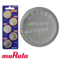 SONY | SONY MURATA 3V CR2450 LITHIUM LITIJUM DUGMASTA BATERIJA