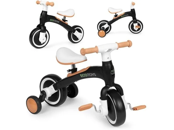 EcoToys Balans bicikl sa pedalama i pomoćnim točkovima 3u1 LC-V1359