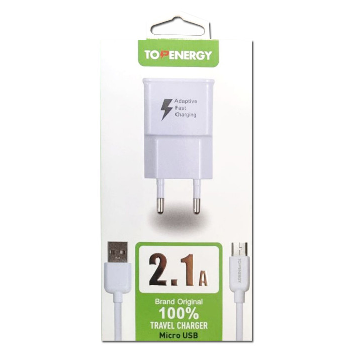KUCNI PUNJAC TOP ENERGY 2A MICRO USB XT-117