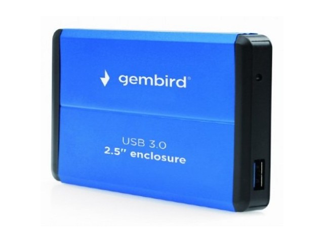EE2-U3S-2-B Gembird USB 3.0 Externo kuciste za 2.5 SATA hard diskove plavi FO