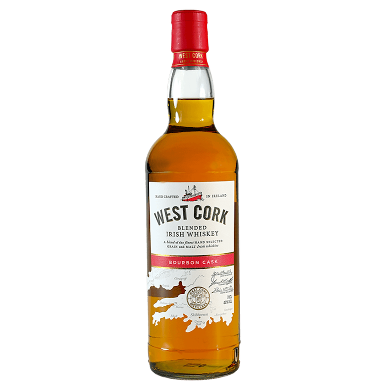West Cork Blended Whiskey Bourbon Barrel 0,7l