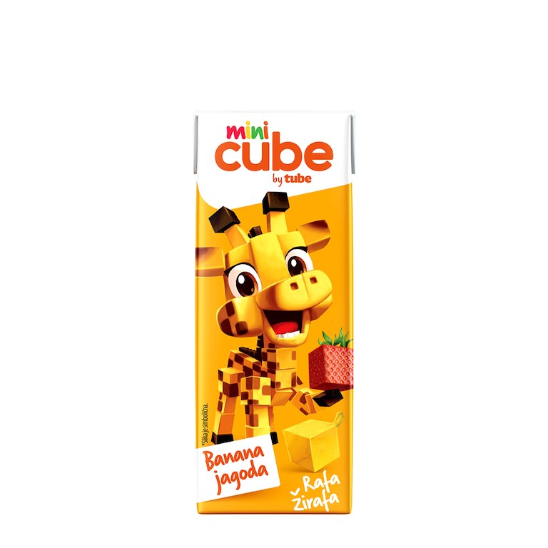 Mini Cube by Tube Banana Jagoda 0,2L