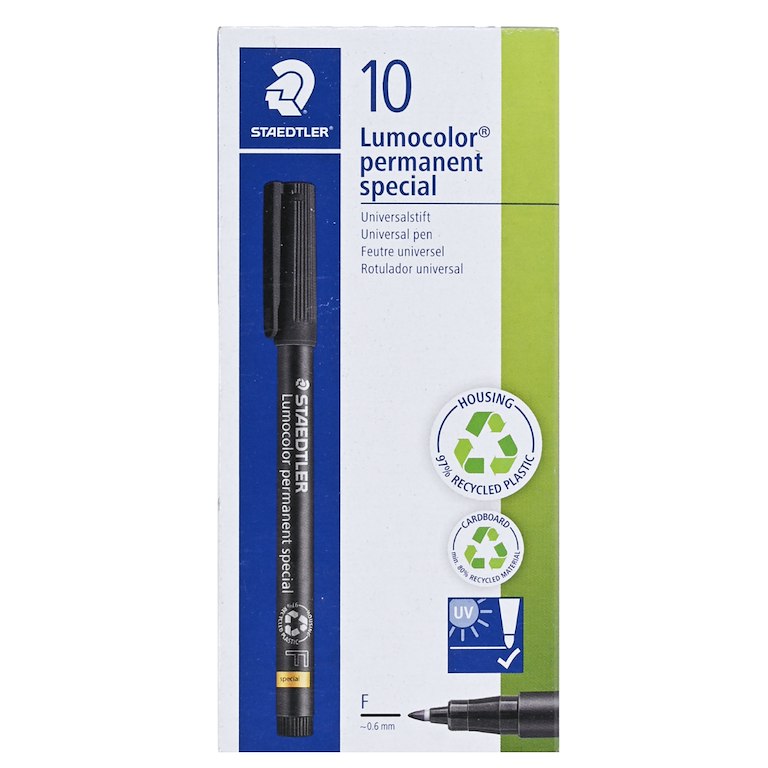 Marker Staedler Lumocolor Special Crni 0,6 10/1