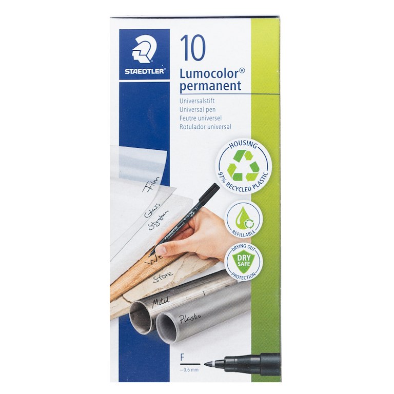 Marker Staedler Lumocolor Crni 0,6 10/1