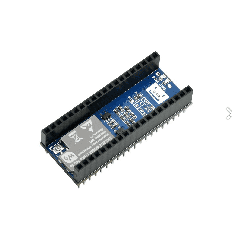 SX1262 LoRa Node Modul za Raspberry Pi Pico, LoRaWAN, 433M (410~525MHz)
