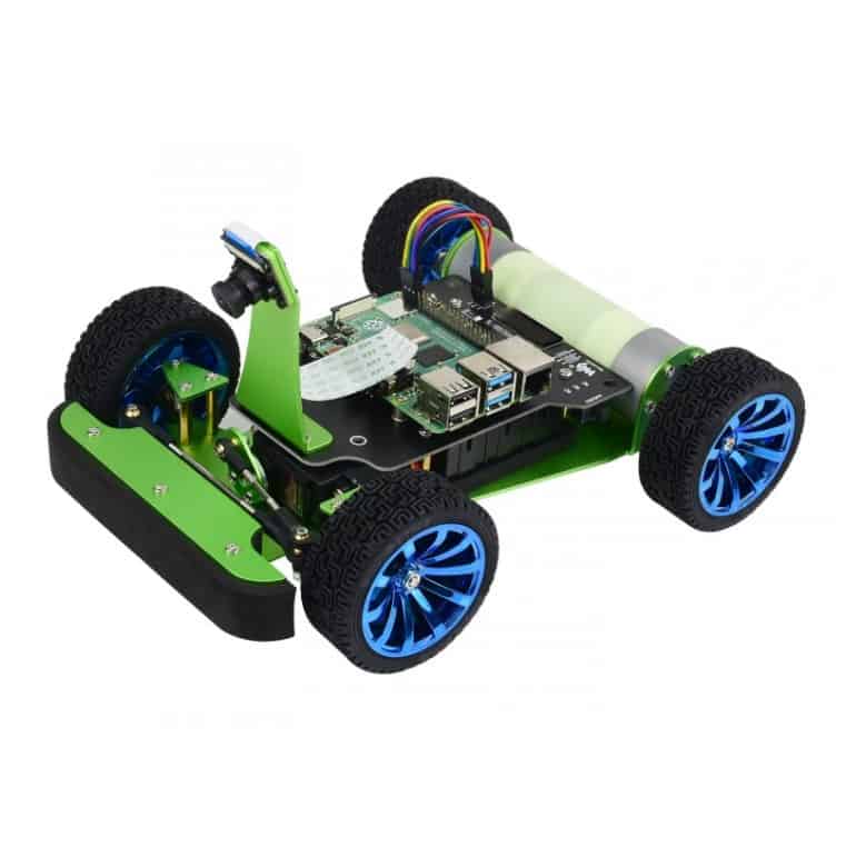 PiRacer DonkeyCar, AI Racing Robot, Pi 4