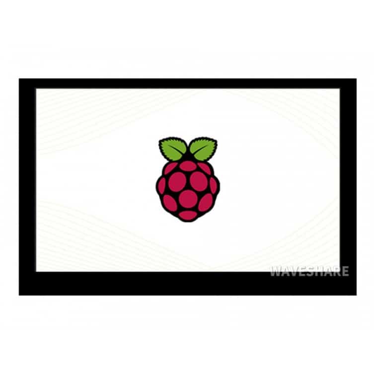 Ekran 5 inča, za Raspberry Pi (LCD displej 5”), DSI 800×480, osetljiv na dodir