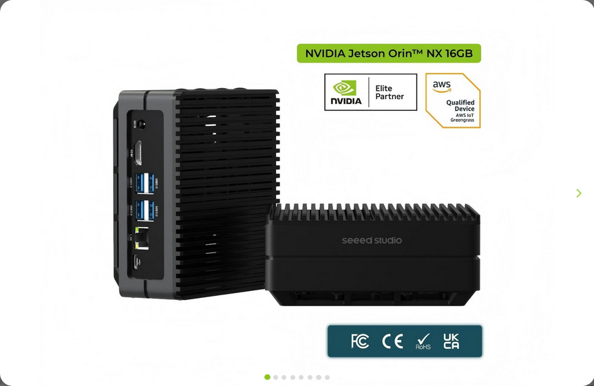 reComputer J4012 – Edge AI Computer with NVIDIA® Jetson™ Orin™ NX 16GB