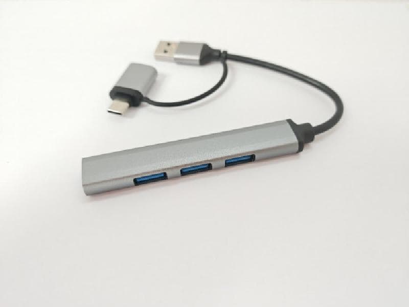 USB 3.1 TIP C+USB 3.0 na 4xHUB 3.0 metal