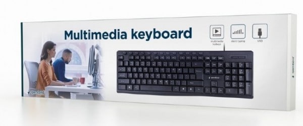 KB-UM-107 Multimedijalna tastatura, USB, US raspored